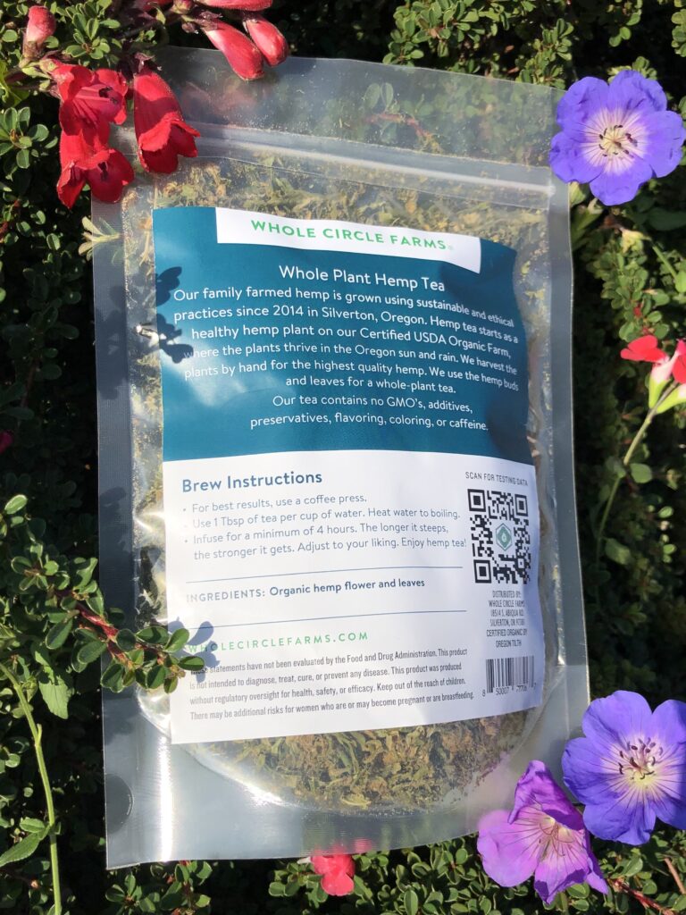 Hemp Teas | Whole Circle Farms