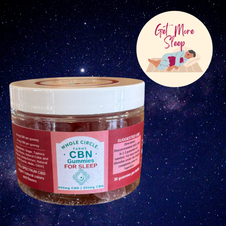 Cbd Cbn Sleep Gummies For Restful Sleep Whole Circle Farms